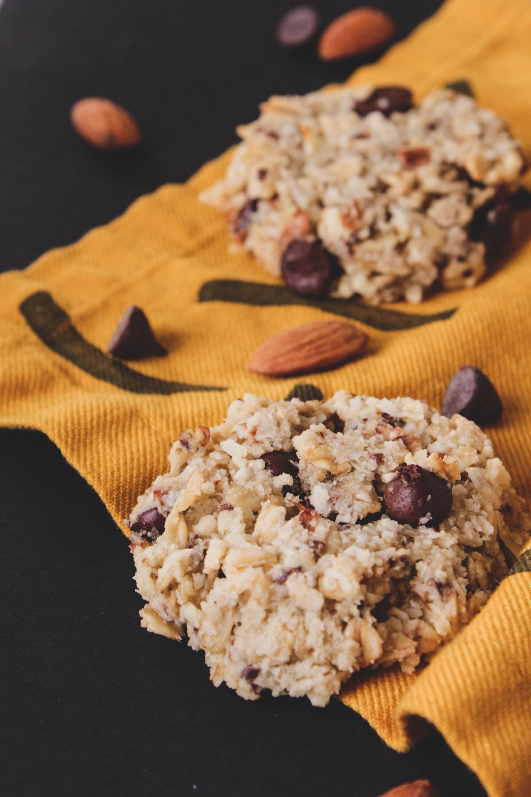 Favorite vegan almond pulp cookies | Closed Loop Cooking