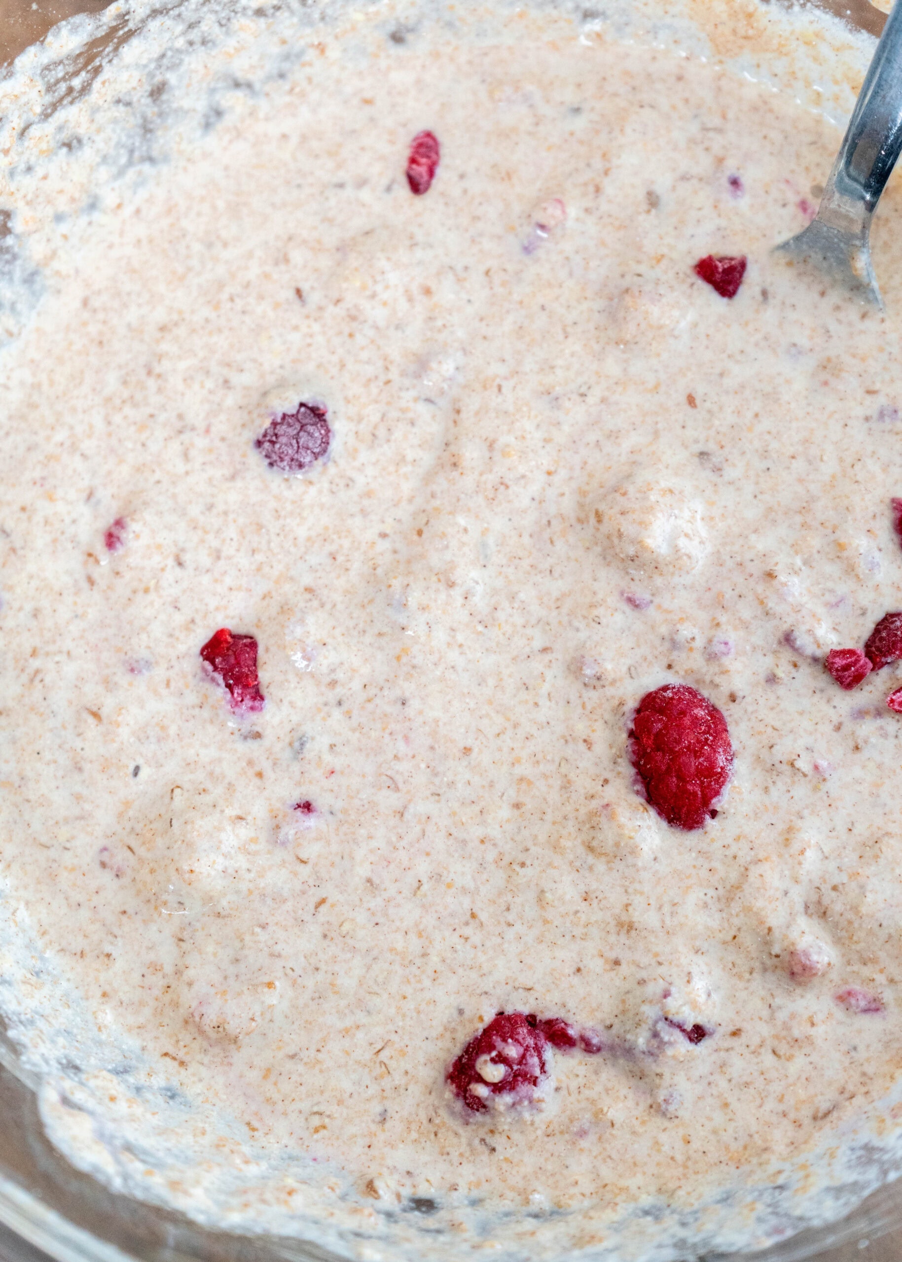 Raspberry cinnamon spelt waffles | Closed Loop Cooking